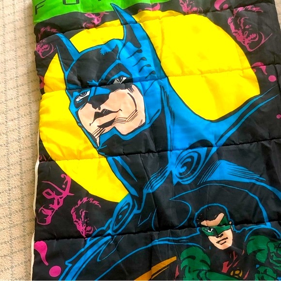 DC Comics | Bedding | Dc Comic Sleeping Bag Vintage 985 Batman And ...
